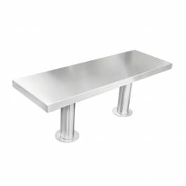 Blickman Floor-Mounted Gowning Bench Model 4200SS