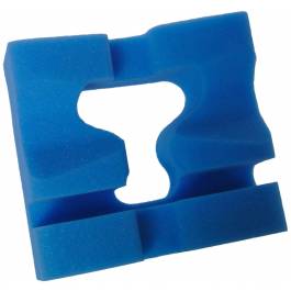 Slotted Prone Head Foam Positioner 8.5"x8"x4" Thick 30-113-00