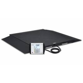 Detecto 6500 Portable Digital Wheelchair Scale with MedVue Indicator