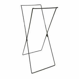 R&B Wire 698-SS Stainless Steel Stationary X-Frame Wire Hamper