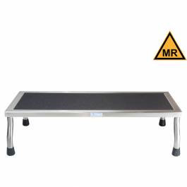 Non-Magnetic MRI Safe Stainless Steel Single-Step Foot Stools