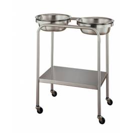UMF Stainless Steel Double Basin Stand