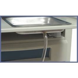 Stainless Steel Drain Pan with Spout