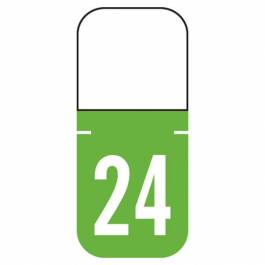 Arden A1308-24-T3 2024 Top-Tab Year Labels 1308 Compatible