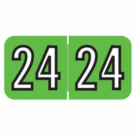 Arden BAYM-24-B45 Barkley Compatible 2024 Year Labels 0.75"Hx1.5"W