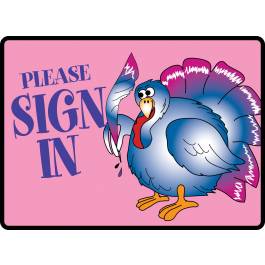 Clinton Pediatric Office Sign - Please Sign In EX24