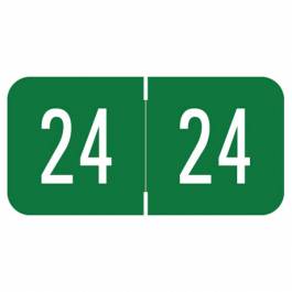 Arden DGYM-24-T4 2024 Year Labels Digi Color Green