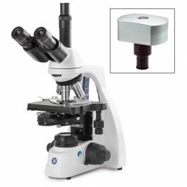 bScope Trinocular Microscope EBS-1153-PLPHI-DC18 Camera