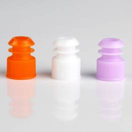 13mm Flanged Plug Cap Test Tube Plug Cap Polyethylene Globe Scientific