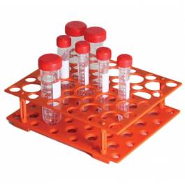 50-Place ABS Rack for 20x15mL and 30x50mL Centrifuge Tubes Globe 456930