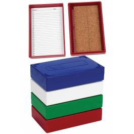 25-Place Cork-Lined Microscope Slide Boxes Heathrow Scientific
