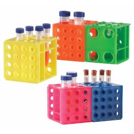 Heathrow Scientific Interlocking Cube Lab Tube Rack