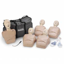LF06102 CPR Prompt TPAK 100 Adult/Child Training Pack - 5 Tan Manikins