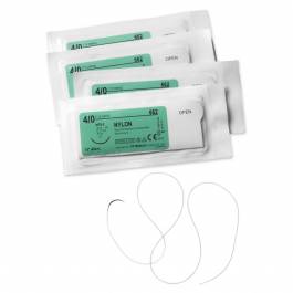 LF07000A Suture Thread with Needle - Pkg. of 5