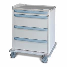 Capsa M-Series M4PC 4-Drawer Punch Card Medication Cart