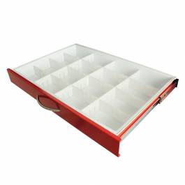 Harloff Divider Set and Drawer Insert Tray for Standard Width Cart 3 ...