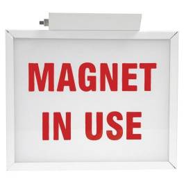 Magnet In Use Light-Up Wall Sign