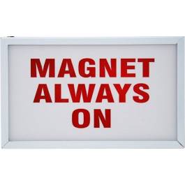 Magnet Always On Light-Up Wall Sign