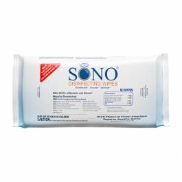 SONO4479 SONO Disinfecting Wipes 80 Count Softpack