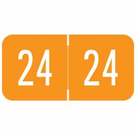 Arden VRYM-24-T4 VRE/GBS Compatible 2024 Year Labels Size 0.75"Hx1.5"W