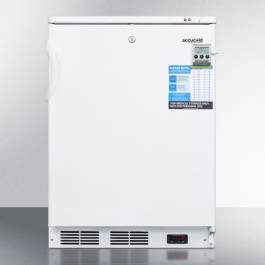 Accucold VT65MLBIVAC Built-In All-Freezer with 3 Wire Baskets