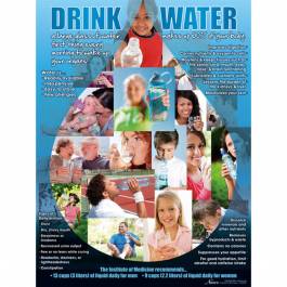 WA32301 Drink Water Poster