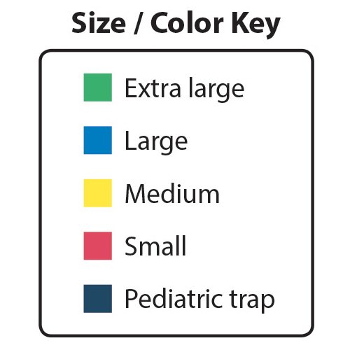 Allen Medical R-30522-4 Single Yellow Finger Traps Medium Size