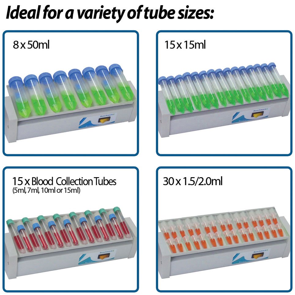 Benchmark M2100 Fixed Speed TubeRocker Platform Rocker with Grooved Mat
