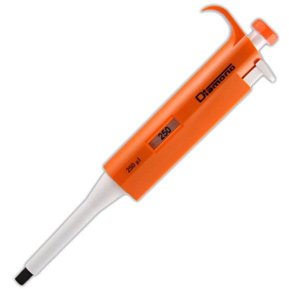 Diamond Color Coded 1-Channel Fixed Volume High-Performance Pipettor ...