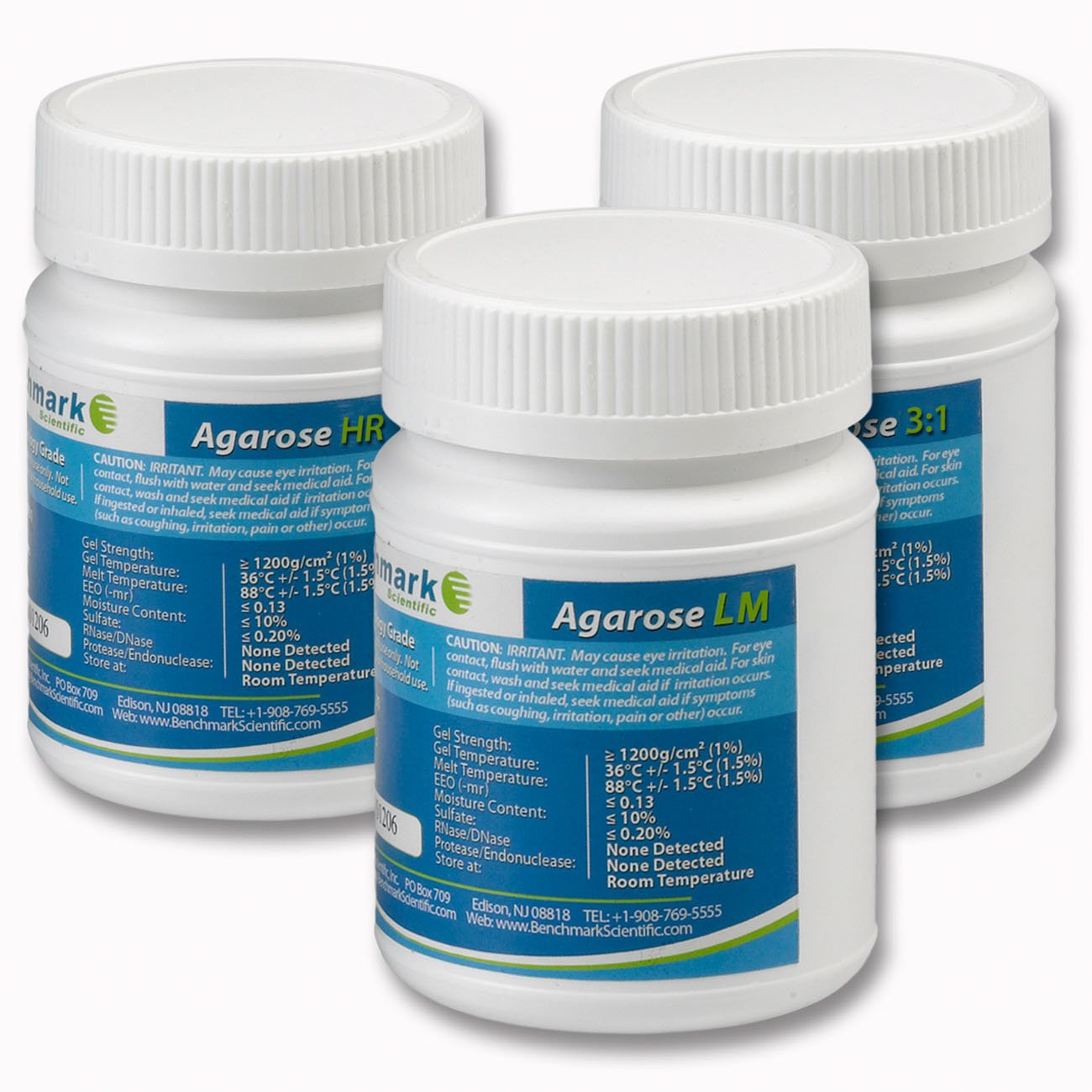 Benchmark A1801-31 Agarose 3:1 Blended Agarose Powder 100g Bottle