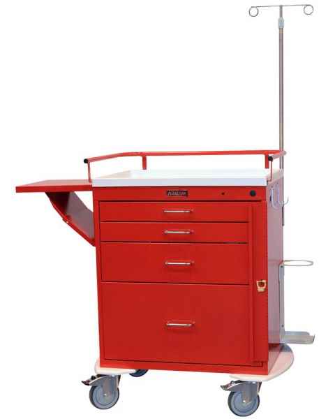 Emergency Carts | Crash Carts | Code Carts | Number of Drawers: 4