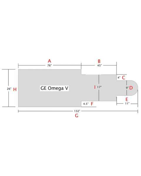 GE Imaging Table Pads - Foam Imaging Table Pads - Diagnostic Imaging ...