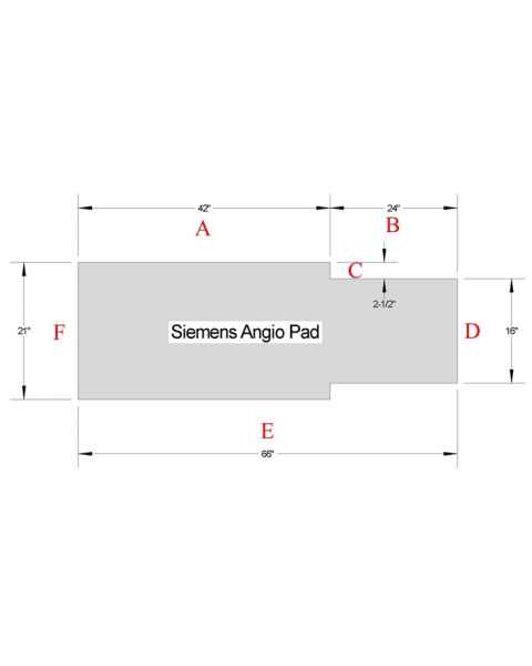 Siemens Imaging Table Pads - Foam Imaging Table Pads - Diagnostic ...