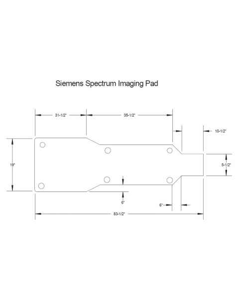 Siemens Imaging Table Pads - Foam Imaging Table Pads - Diagnostic ...