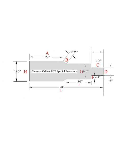 Siemens Imaging Table Pads - Foam Imaging Table Pads - Diagnostic ...