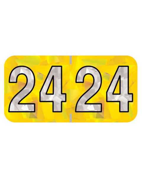 Year Code Labels Medical Year Stickers