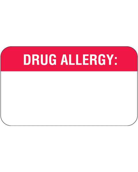 Allergy Labels Medical Alert Allergy Stickers