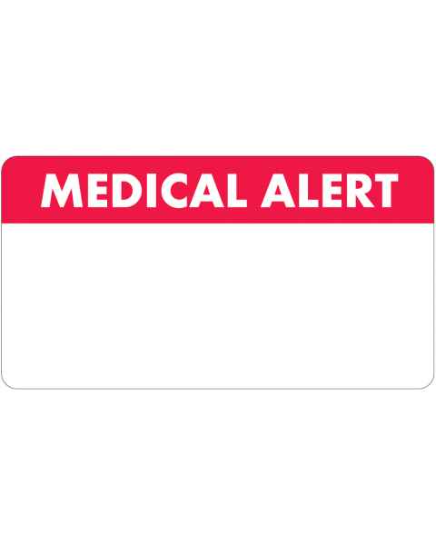 Allergy Labels Medical Alert Allergy Stickers
