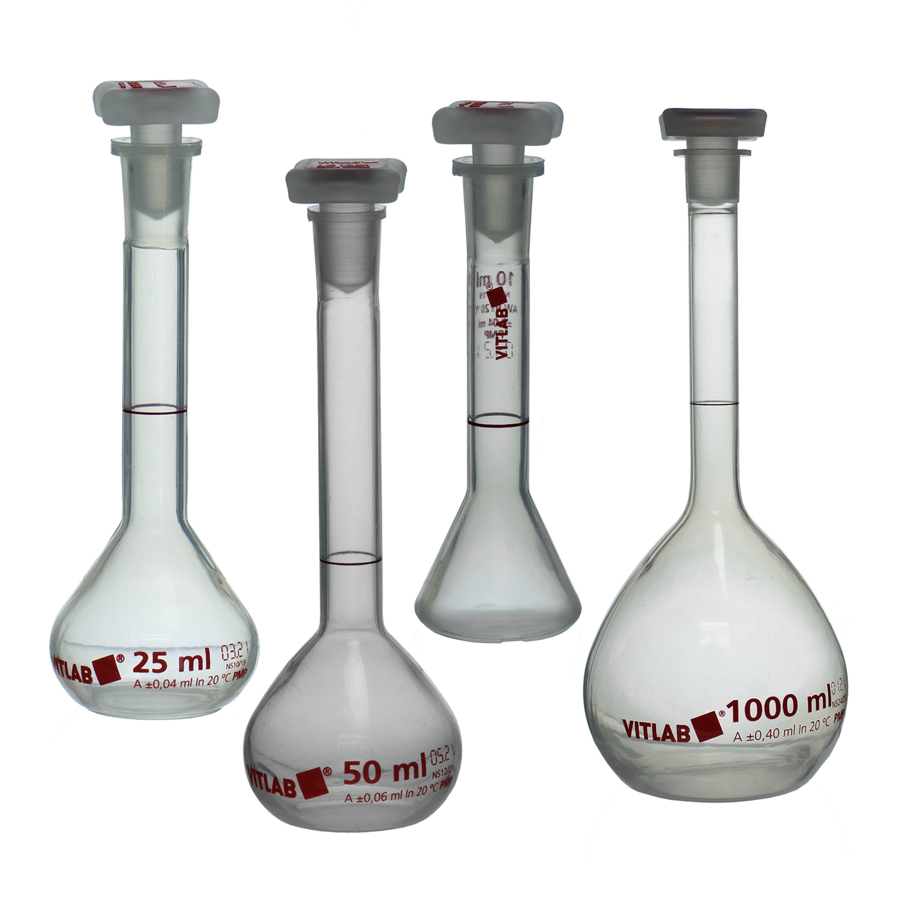 Volumetric Flask Laboratory Apparatus Volumetric Flask, Class B, Snap