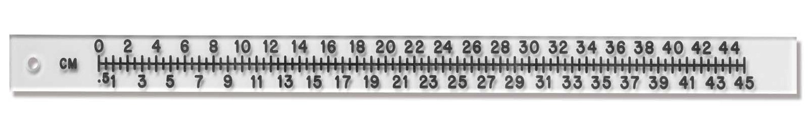AllCraft Wellman Rigid Acrylic Radiopaque Extremity Xray Rulers