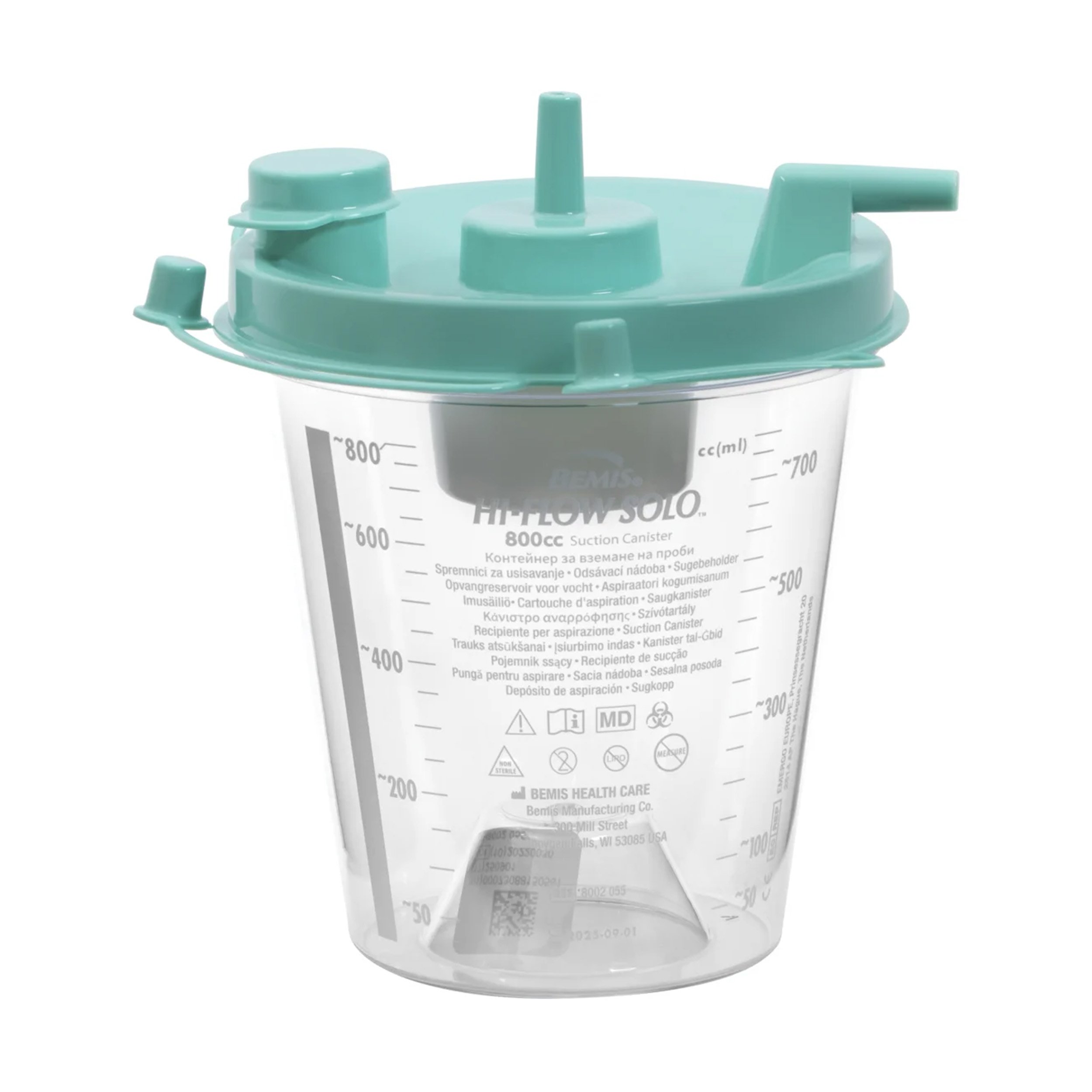 Bemis Health Care Hi-Flow™ Rigid Suction Canister