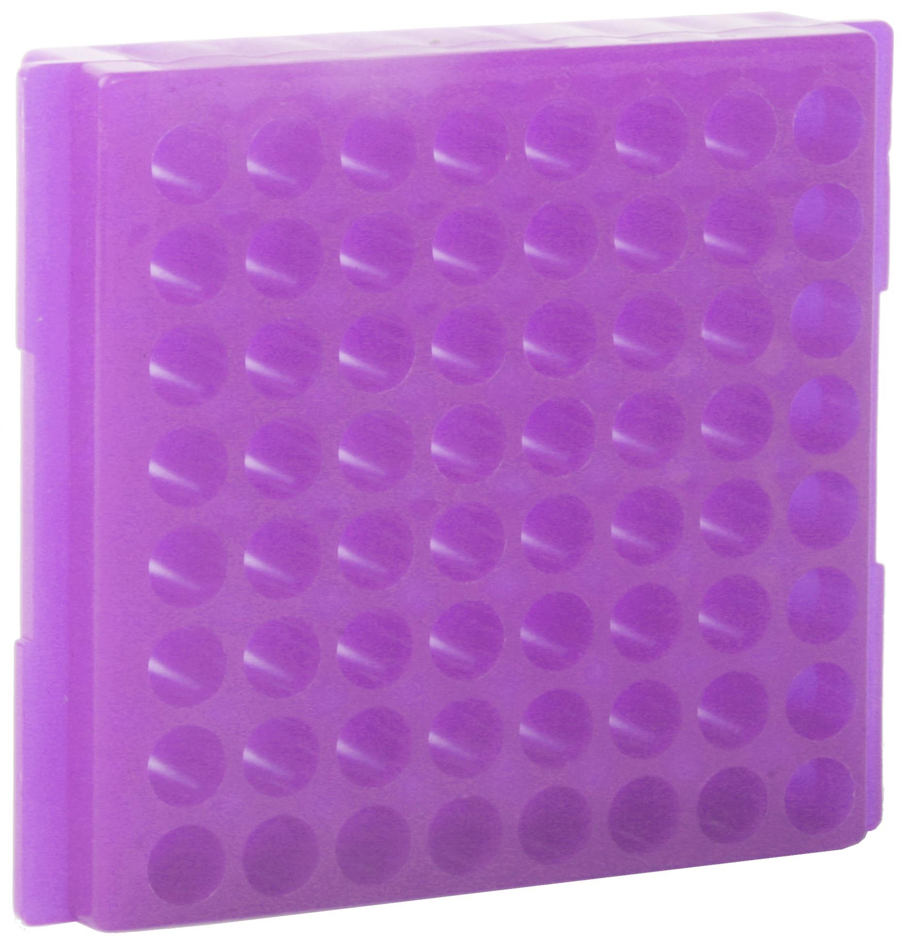 Bio Plas 64-Well Autoclavable Polypropylene Reversible Micro Tube Racks