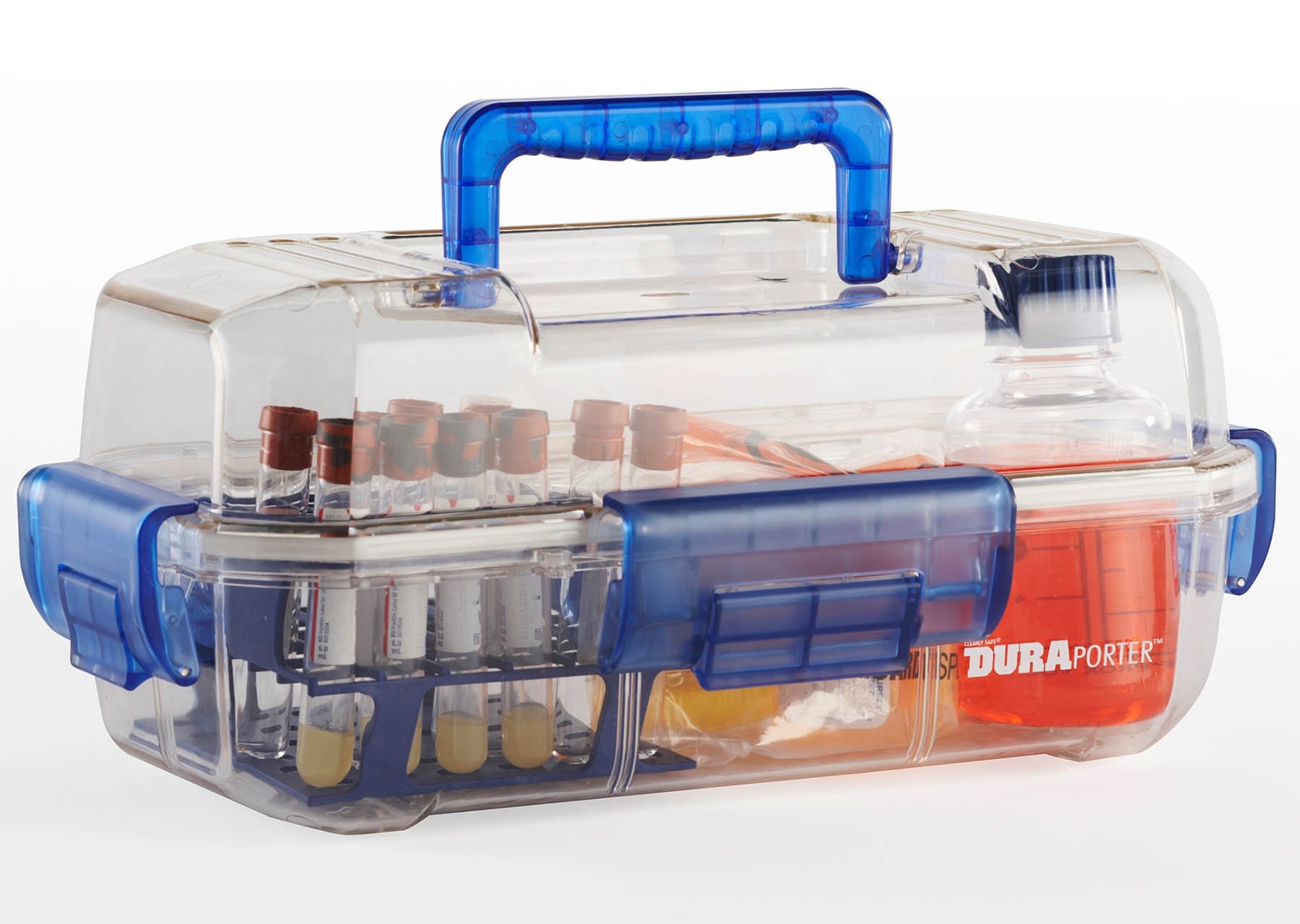 Heathrow Scientific DuraPorter Polycarbonate Transport Box Storage Box