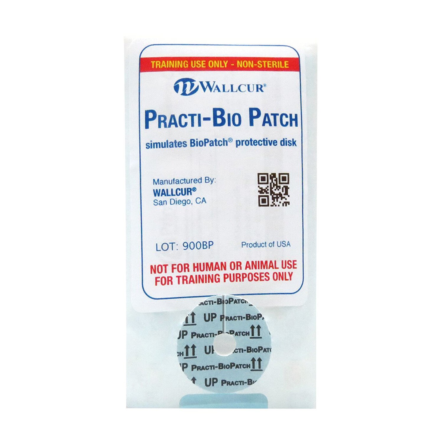 Wallcur 1025011 Practi-Bio Patch