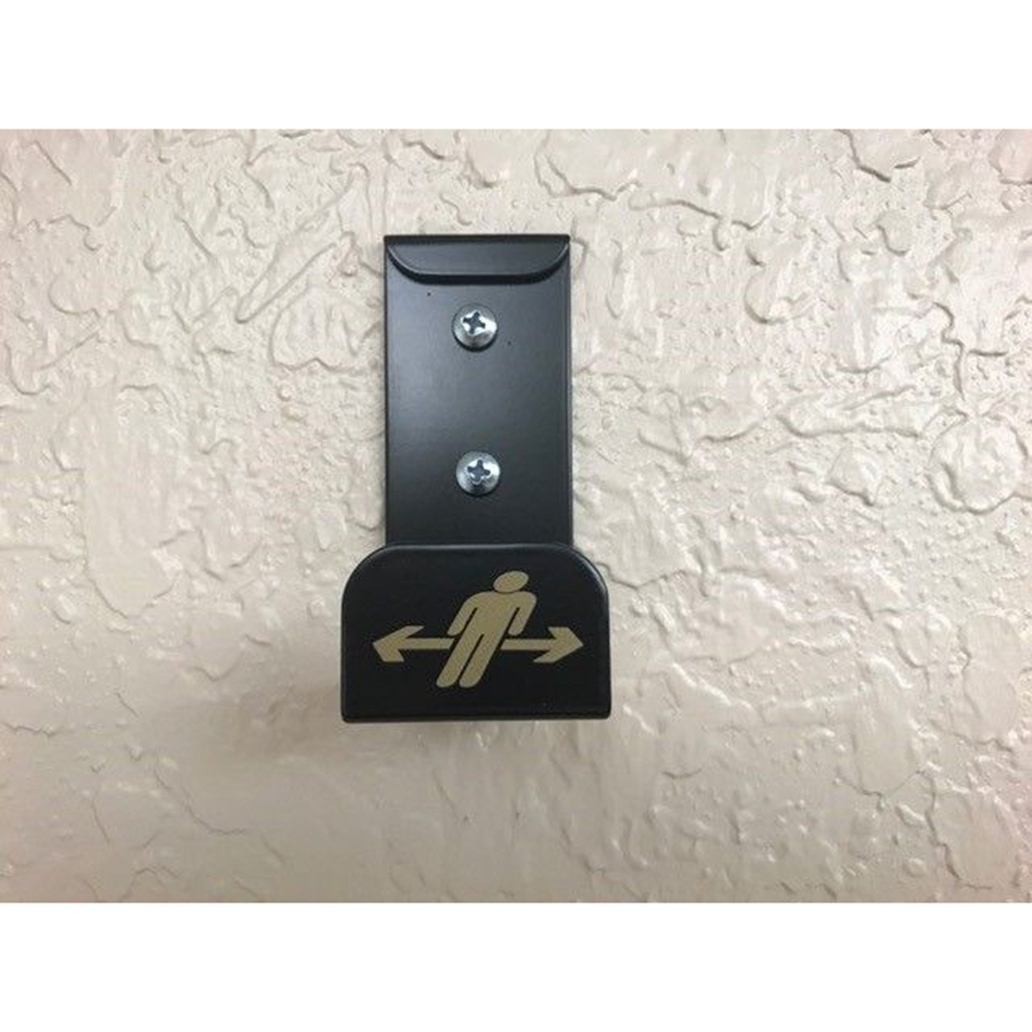 Bridge Healthcare MRI Safe Wall Mount Hook for Gold Rollboards