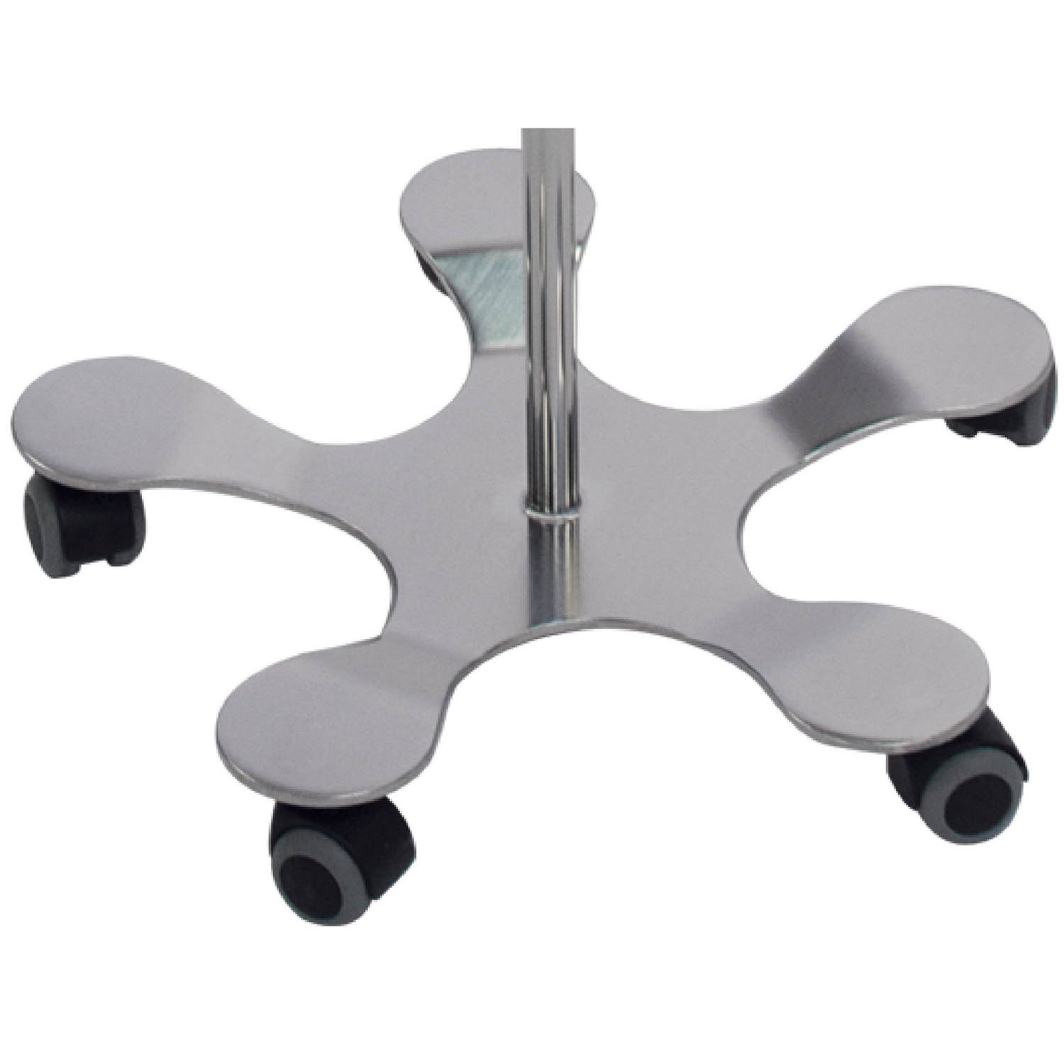 Pedigo Hand Operated 5-Leg Base SS IV Stand with 2 or 4-Hook