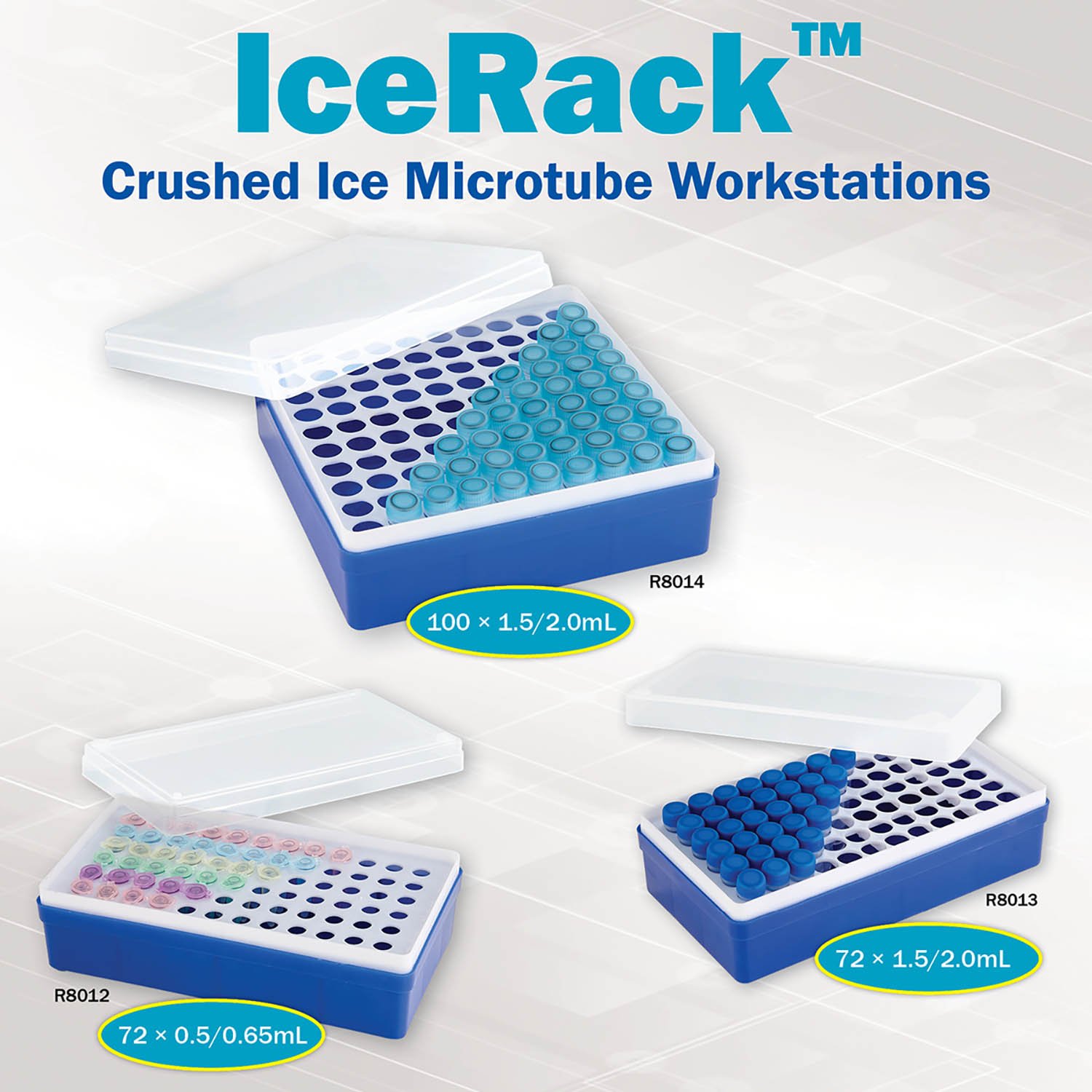MTC Bio IceRack Crushed Ice MicroTube Workstation