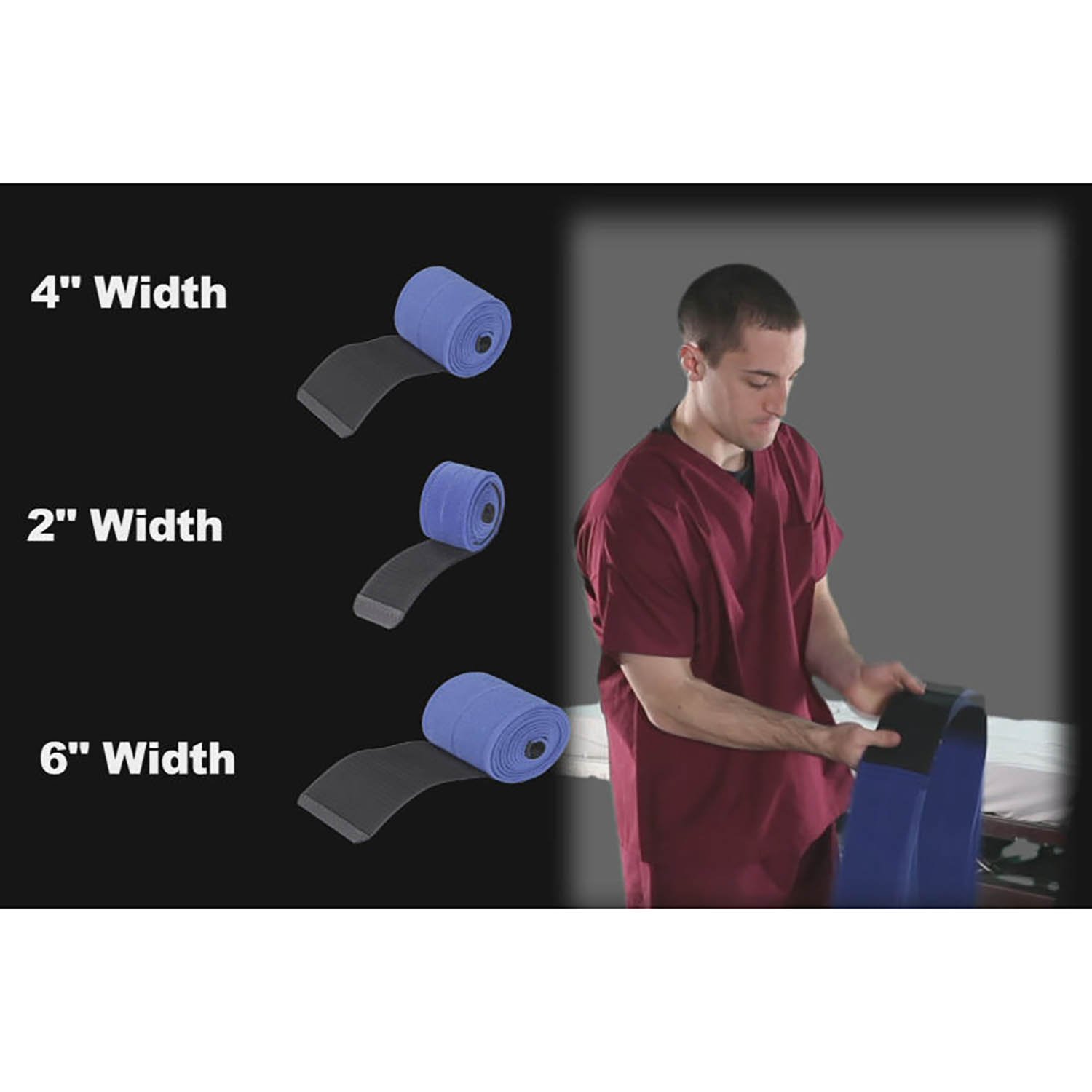 Shielding Velcro Restraint Strap One Piece