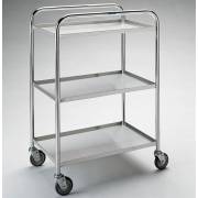 Pedigo Lightweight Stainless Steel Utility Cart