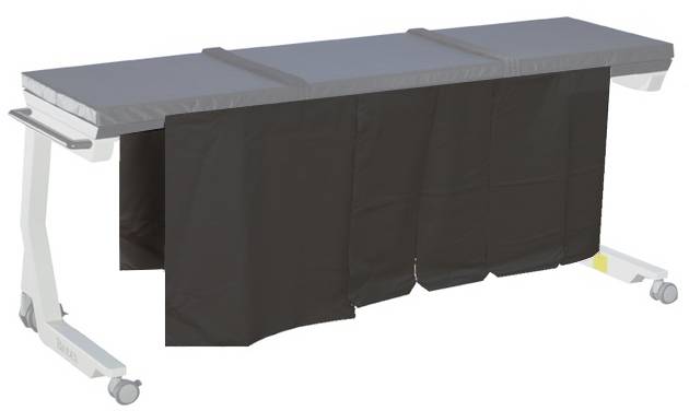 Biodex 058-857 Optional Radiation Shield for Thoracic/AB Procedures